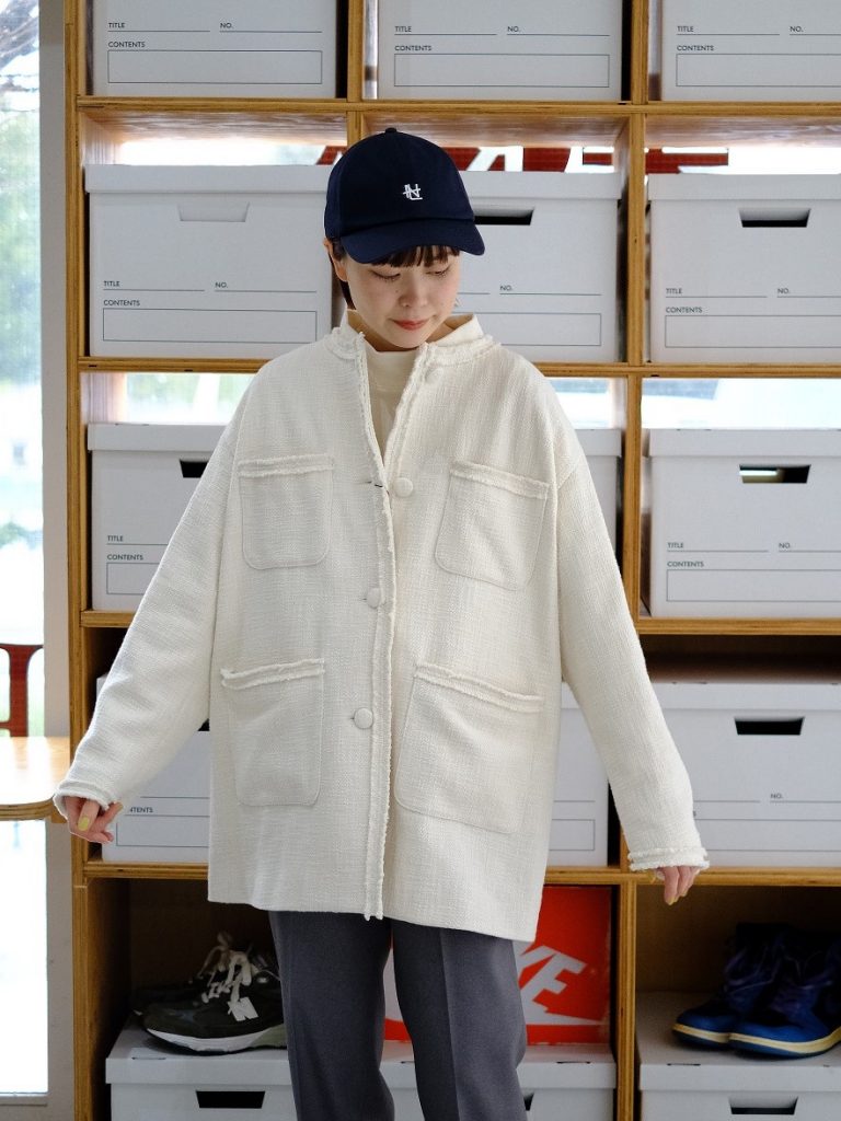 春の白アウター2選 – BINGOYA COLUMN